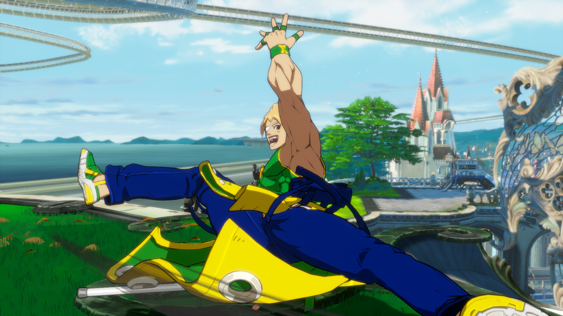 Brazilian Flag Skin - Sin Kiske [GUILTY GEAR -STRIVE-] [Mods]