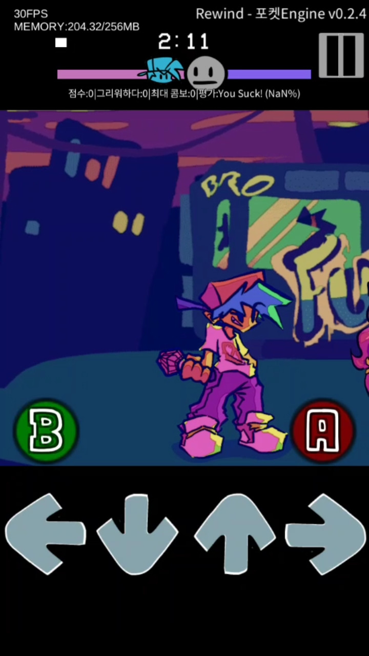 Rewind but port in PocketEngine [Friday Night Funkin'] [Mods]