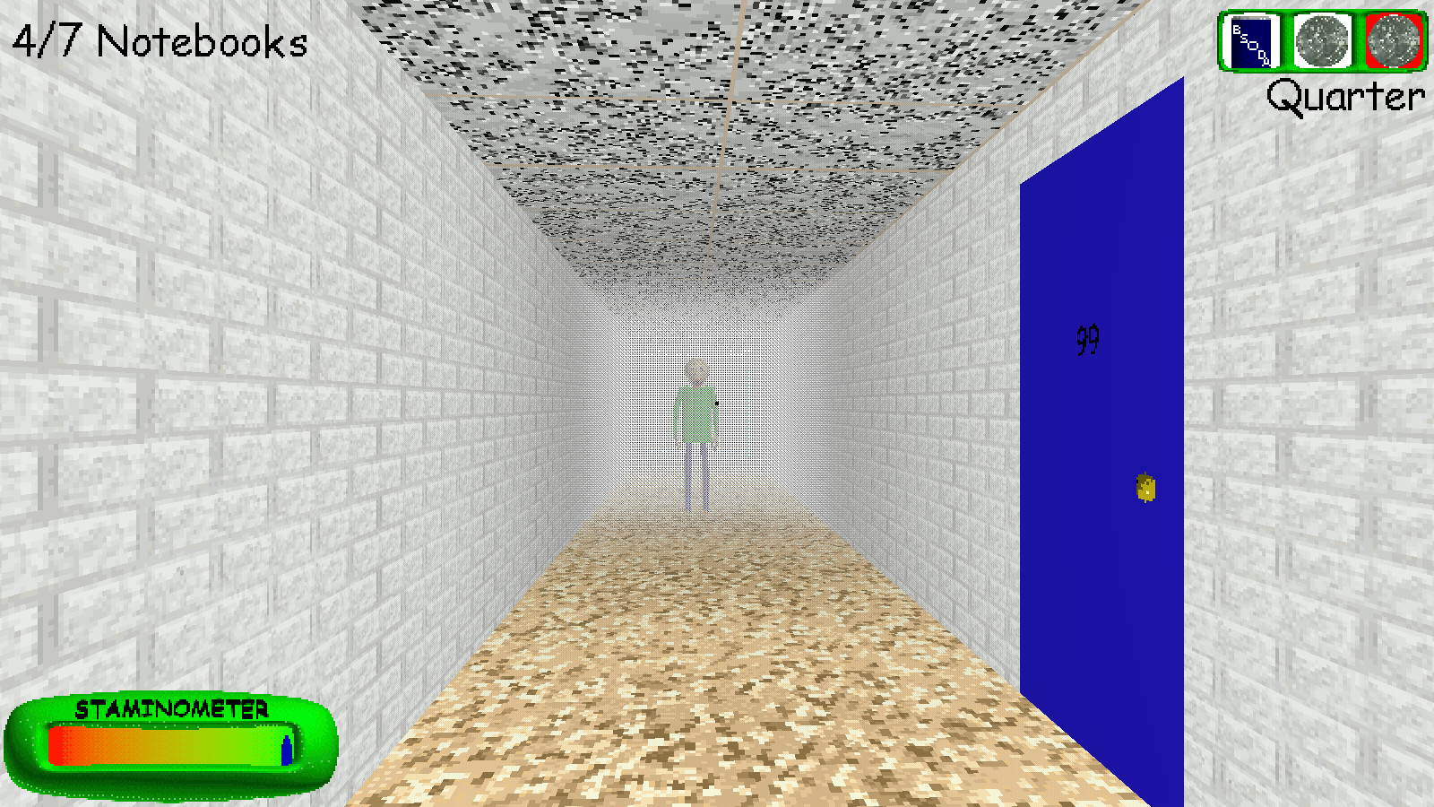 Baldi Becomes Happy While Chasing You!! Mod for Baldi's Basics | Baldi Mods