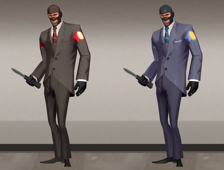 Beta Styled Illustrative Rendering Spy Mod for Pre-Fortress 2 | PF2 Mods