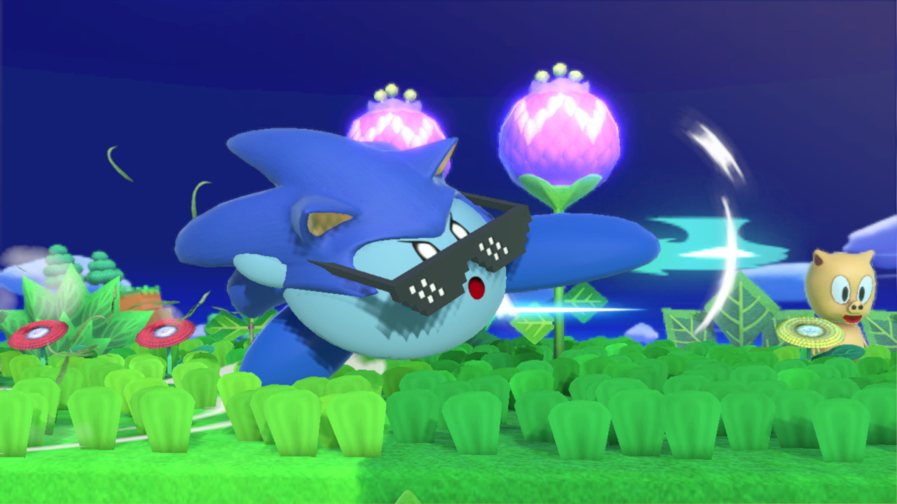 Cool Sonic Kirby Mod for Super Smash Bros. Ultimate | SSBU Mods