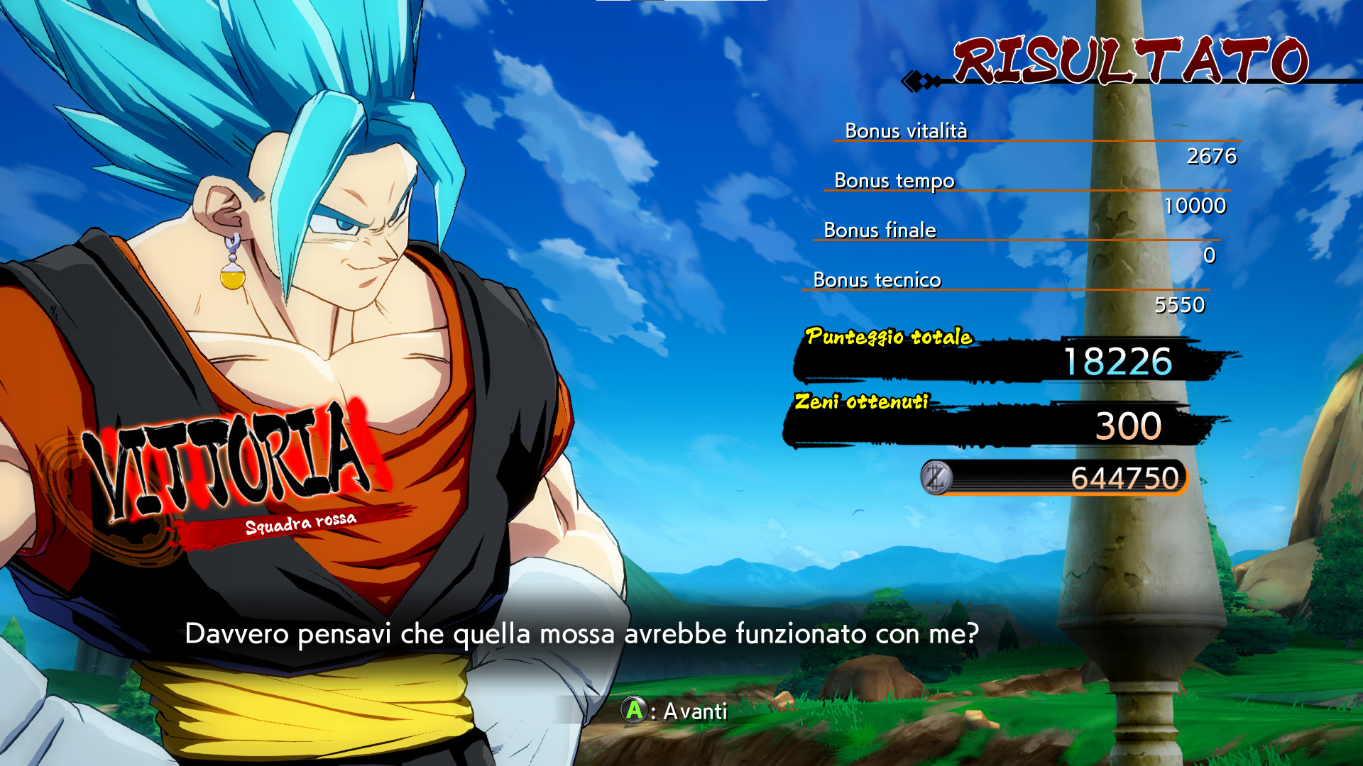 BT3 Vegito Alternative Color Mod for Dragon Ball FighterZ | DB:FZ Mods