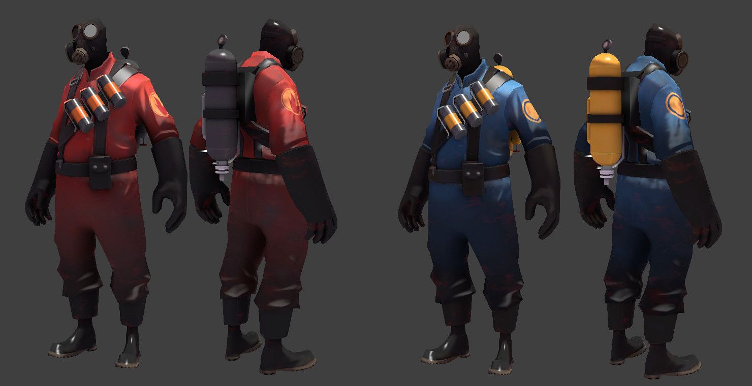 Leaked Pyro PSDS T1 & T2 Mod for Pre-Fortress 2 | PF2 Mods