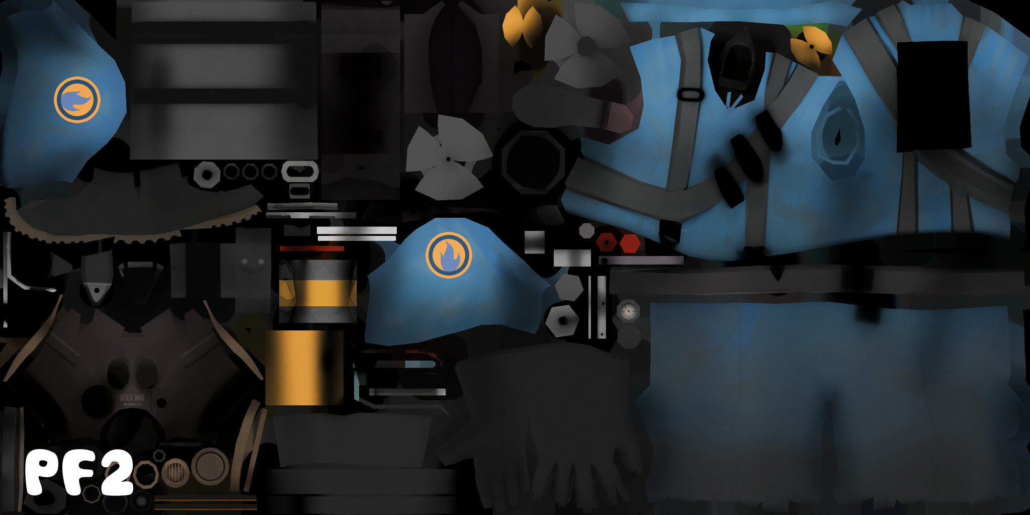 Leaked Pyro PSDS T1 & T2 Mod for Pre-Fortress 2 | PF2 Mods