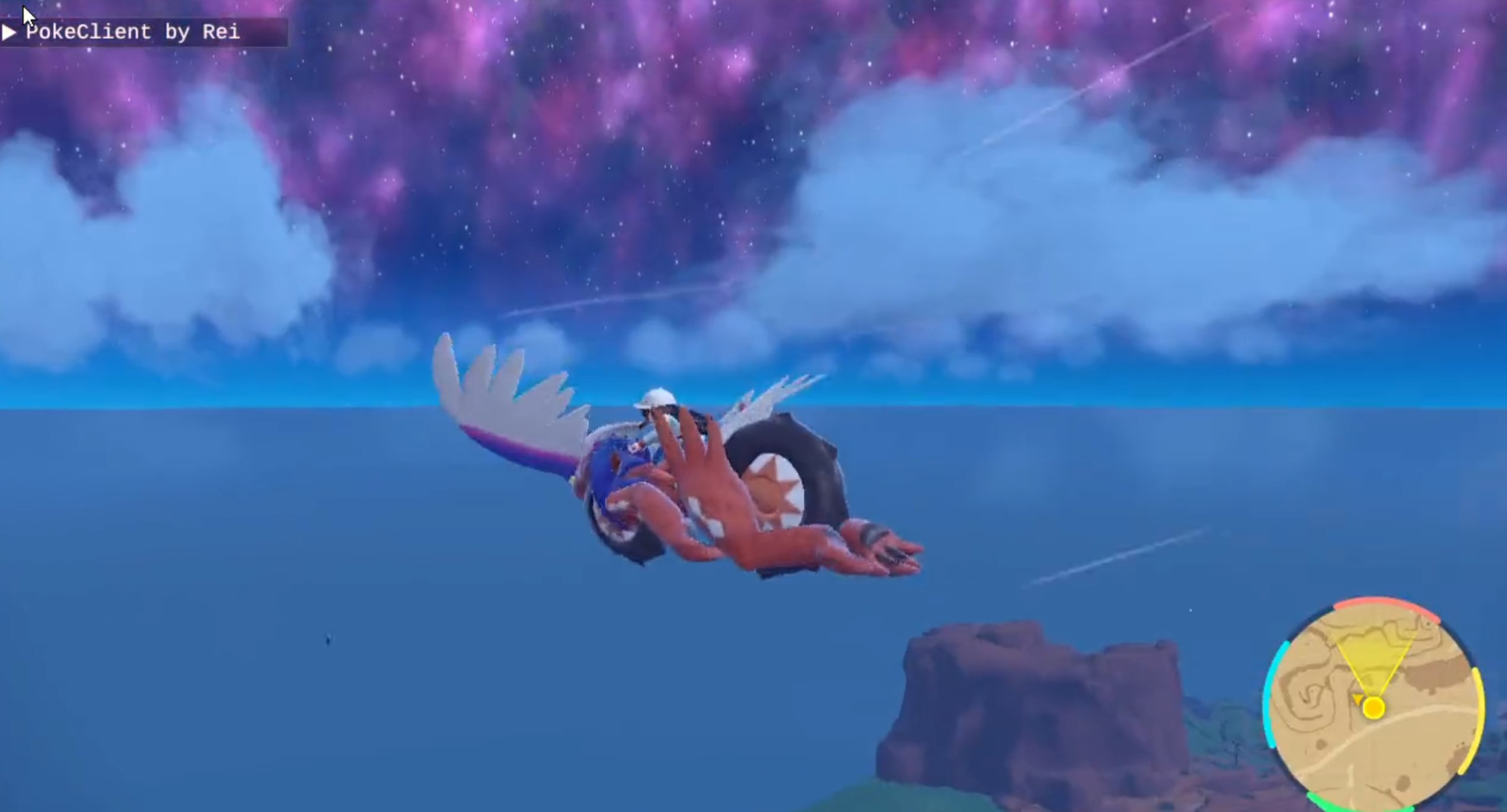 Nebula Skybox Mod for Pokemon Scarlet & Violet | PKMN SV Mods