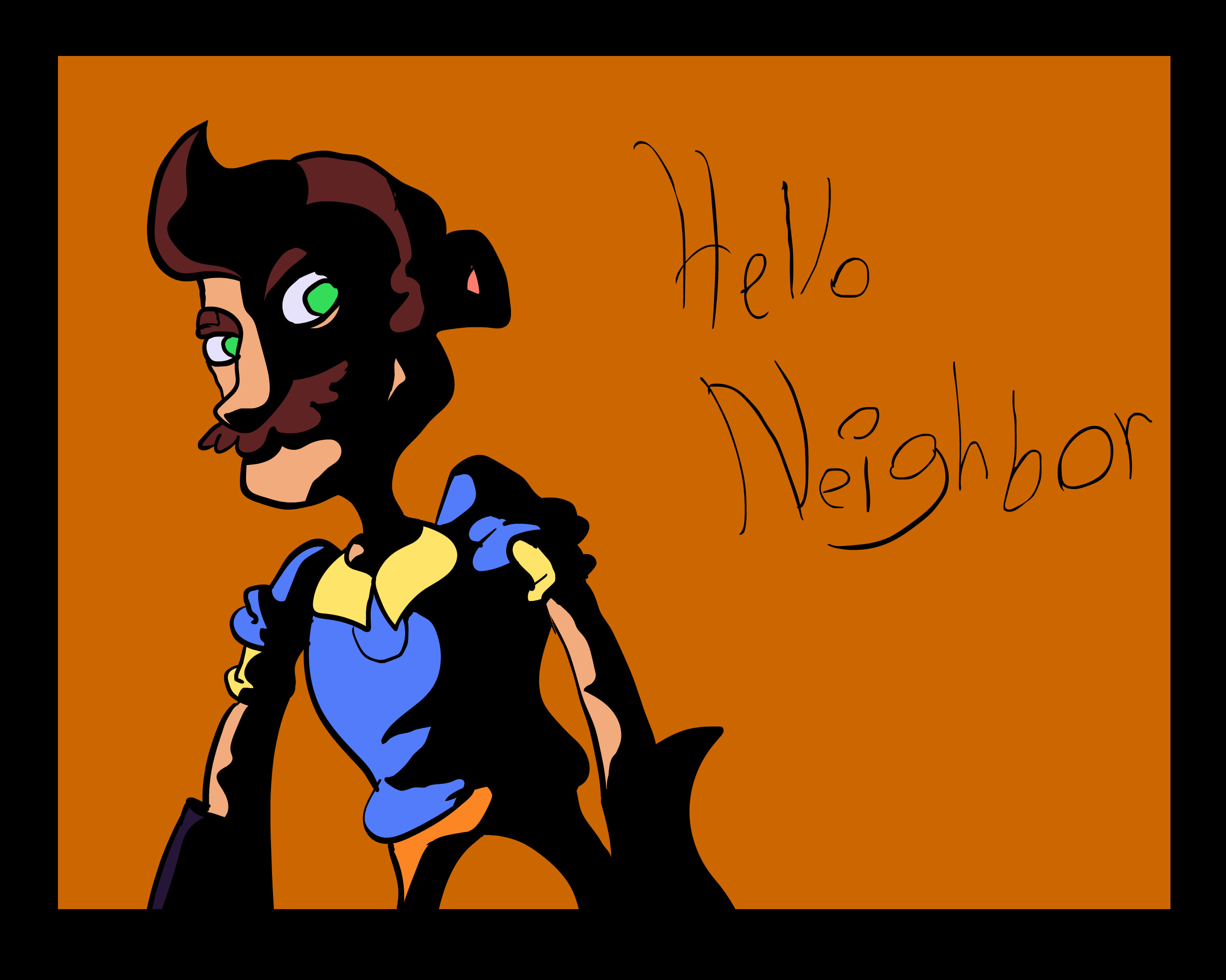 Some hello neighbor fnf mod Mod for Friday Night Funkin' | FNF Mods