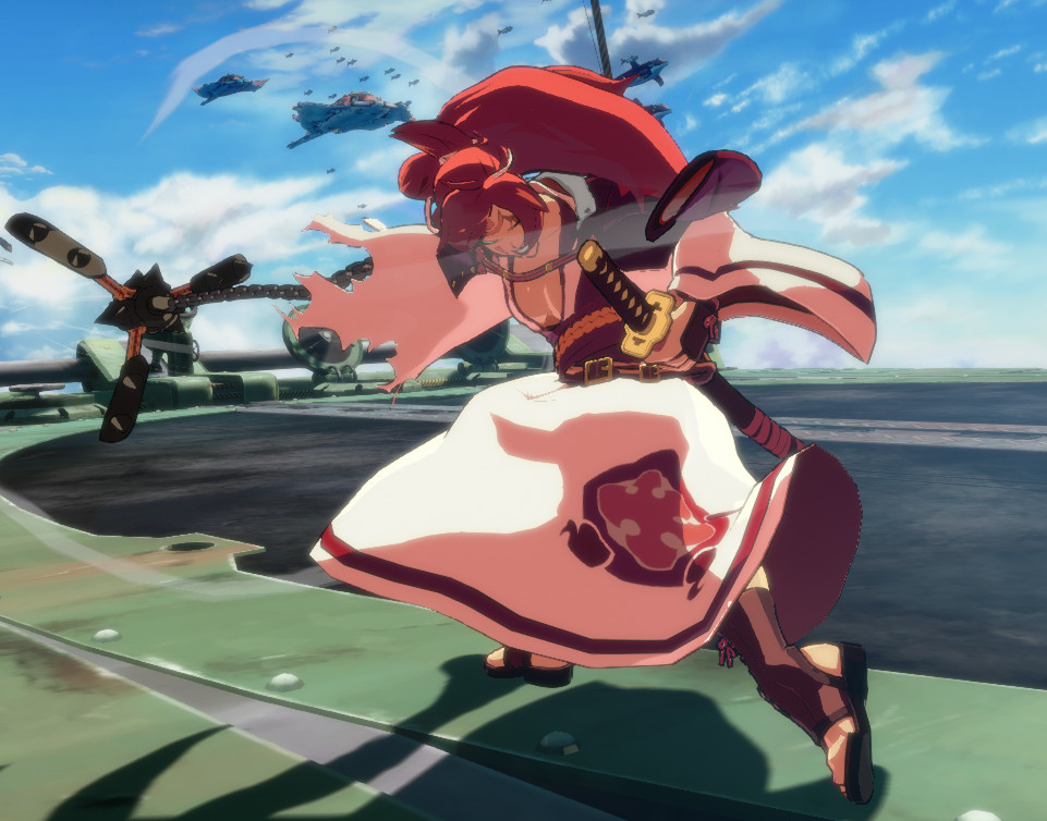 Sakura Baiken (Colors 1-12) Mod for GUILTY GEAR -STRIVE- | GGST Mods