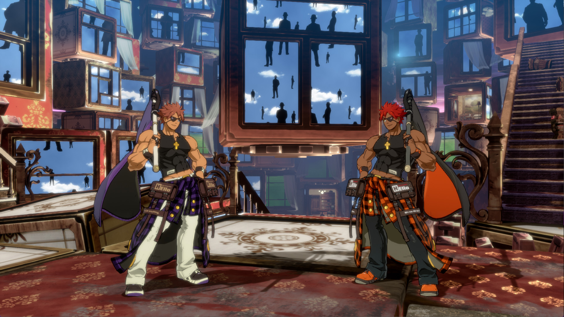 Plaid Shirts (Sin Kiske) [GUILTY GEAR -STRIVE-] [Mods]