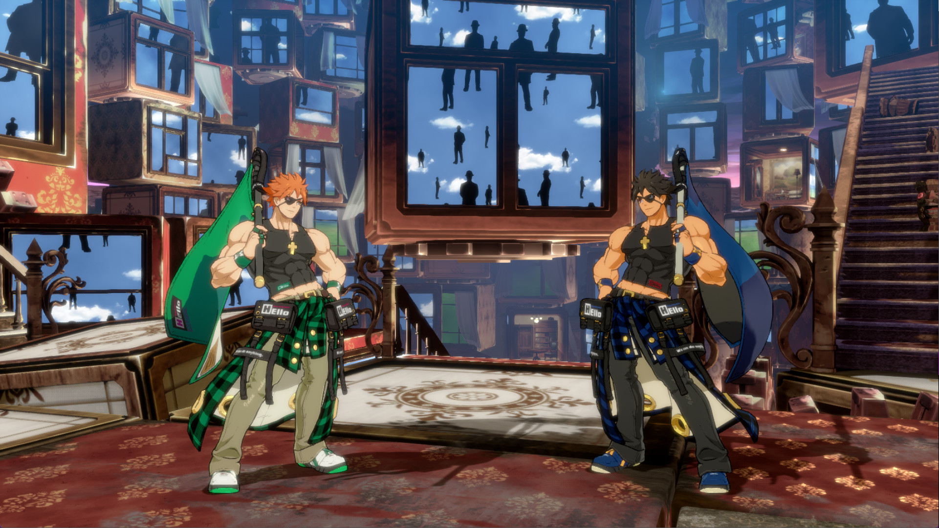 Plaid Shirts (Sin Kiske) [GUILTY GEAR -STRIVE-] [Mods]