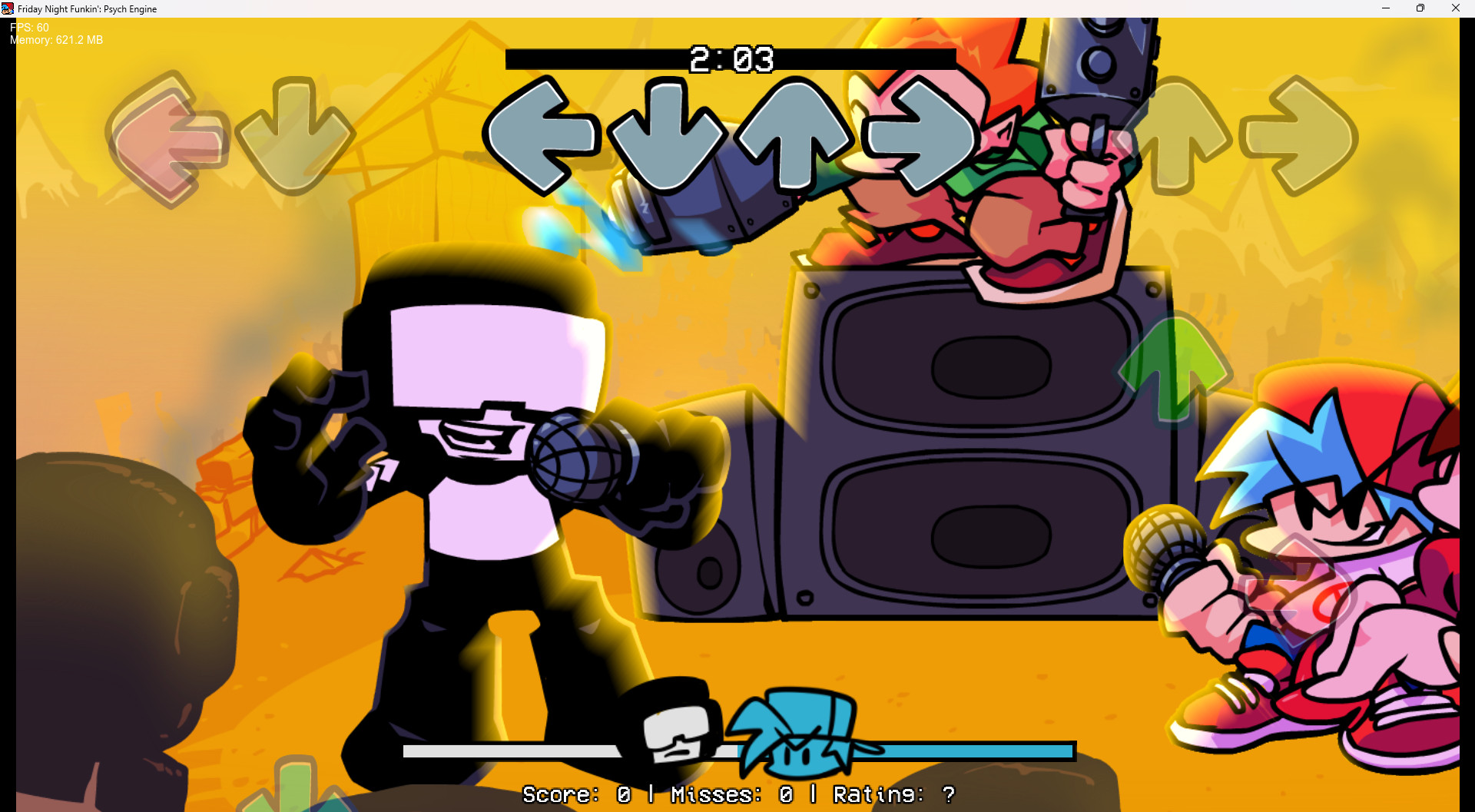 Tankman(week 7) but i puut shader [Friday Night Funkin'] [Mods]