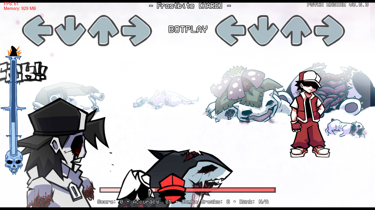 Lost Silver Sing Frostbite Mod for Friday Night Funkin' | FNF Mods