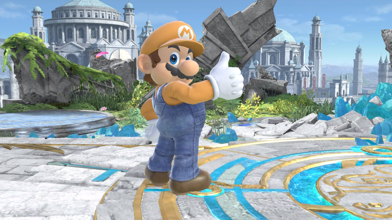 Orange Mario (Texture Color Swap) Mod for Super Smash Bros. Ultimate ...