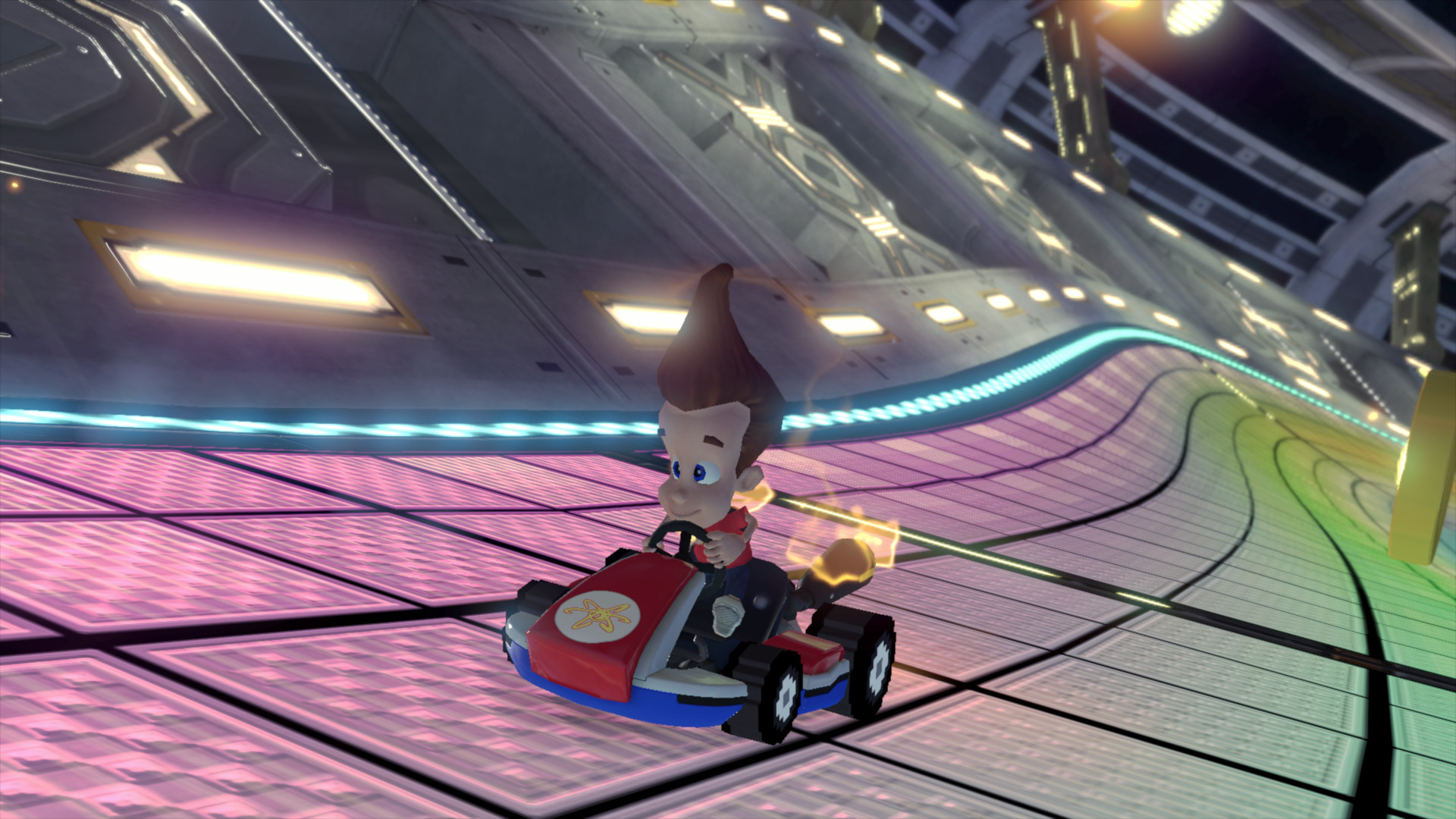 Jimmy Neutron Blasting into Mario Kart 8 Deluxe Mod for Mario Kart 8 ...