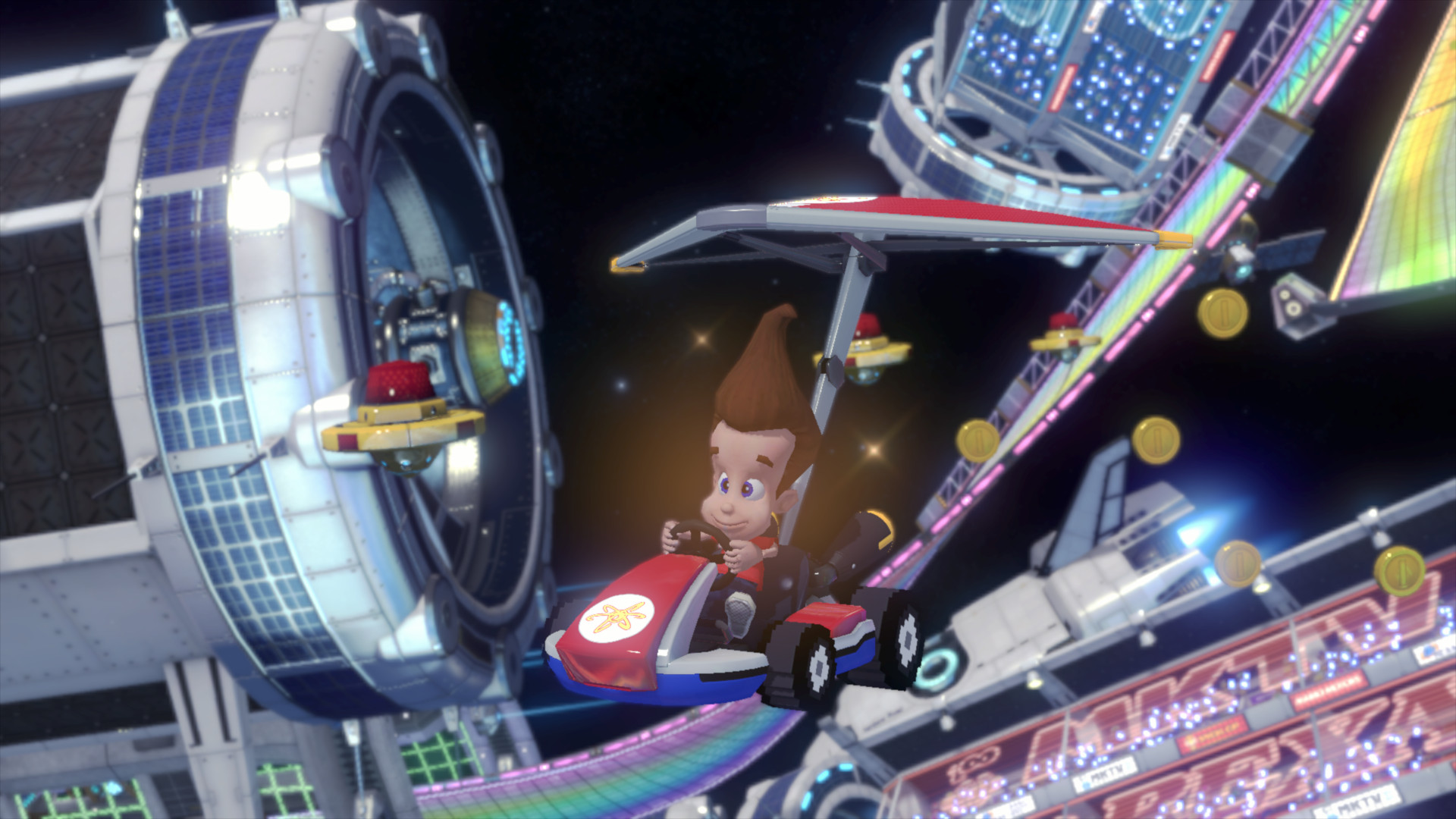 Jimmy Neutron Blasting into Mario Kart 8 Deluxe Mod for Mario Kart 8 ...