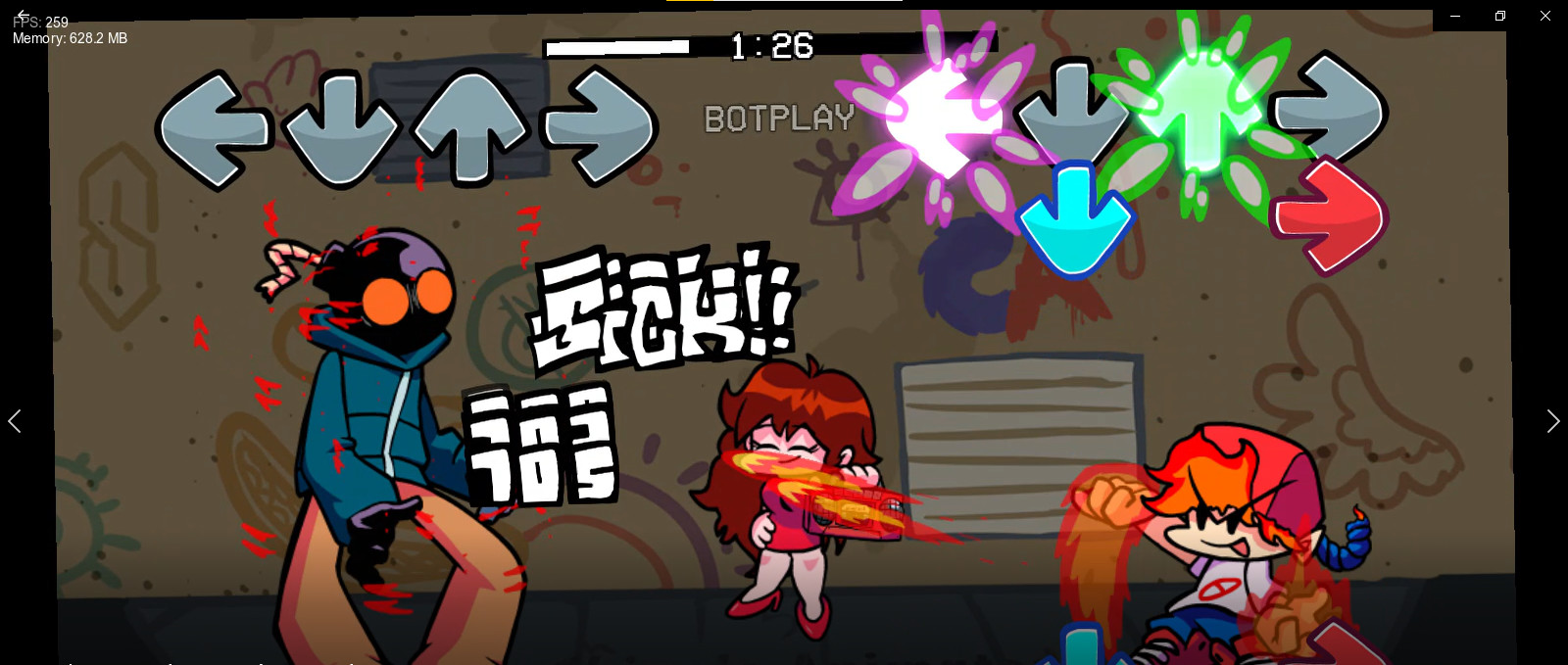 Whitty Revenge Fire Fight Mod for Friday Night Funkin' | FNF Mods