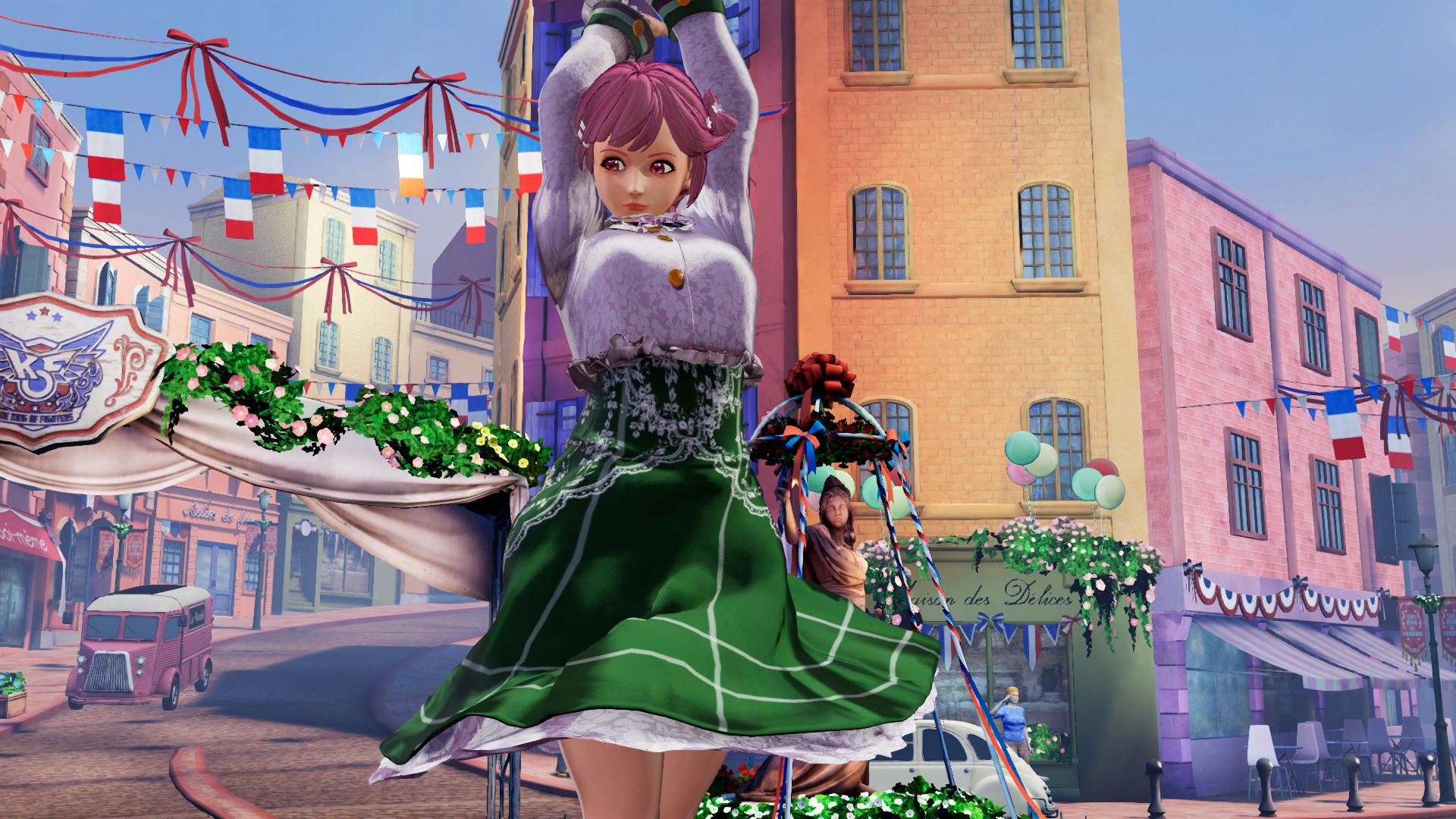 Athena as Sakurada Miyu (Hummingbird Flight) Mod for The King of ...