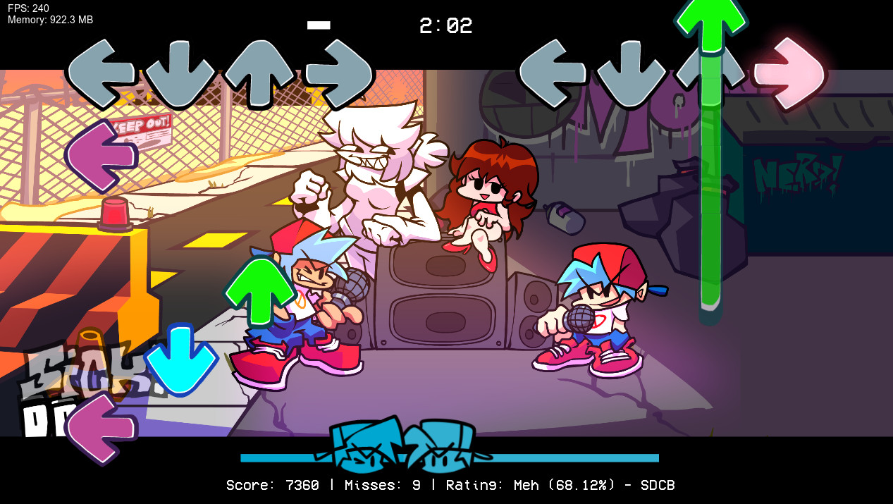 YN0T: KEYCHAIN Mod for Friday Night Funkin' | FNF Mods