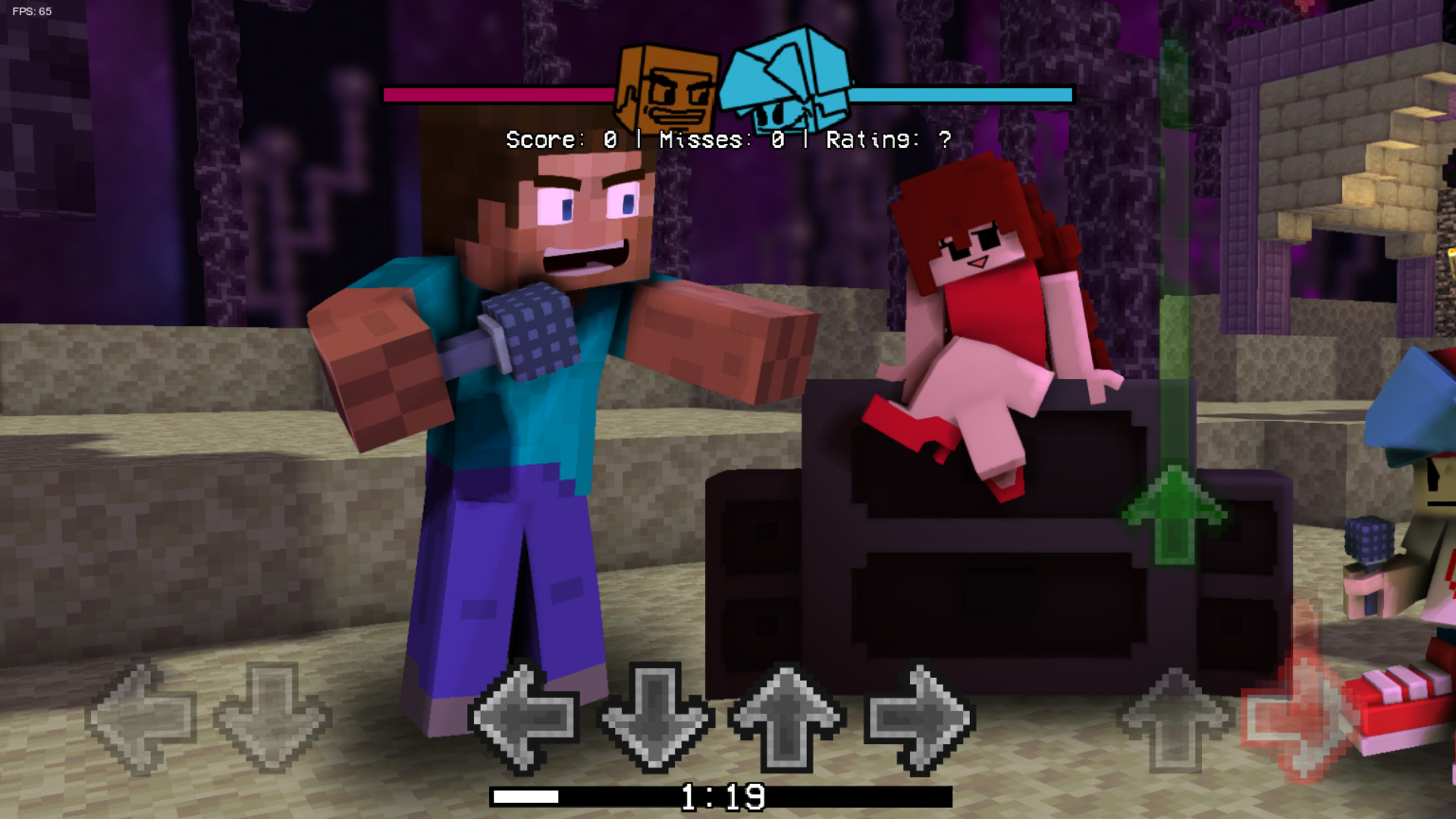 Week 64 - V.S. Steve Mod for Friday Night Funkin' | FNF Mods