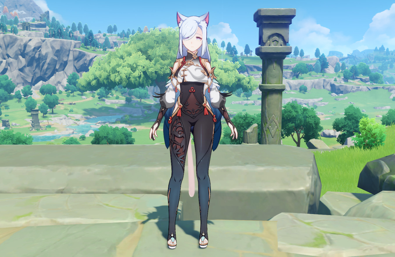 Neko Shenhe Mod for Genshin Impact | GI Mods