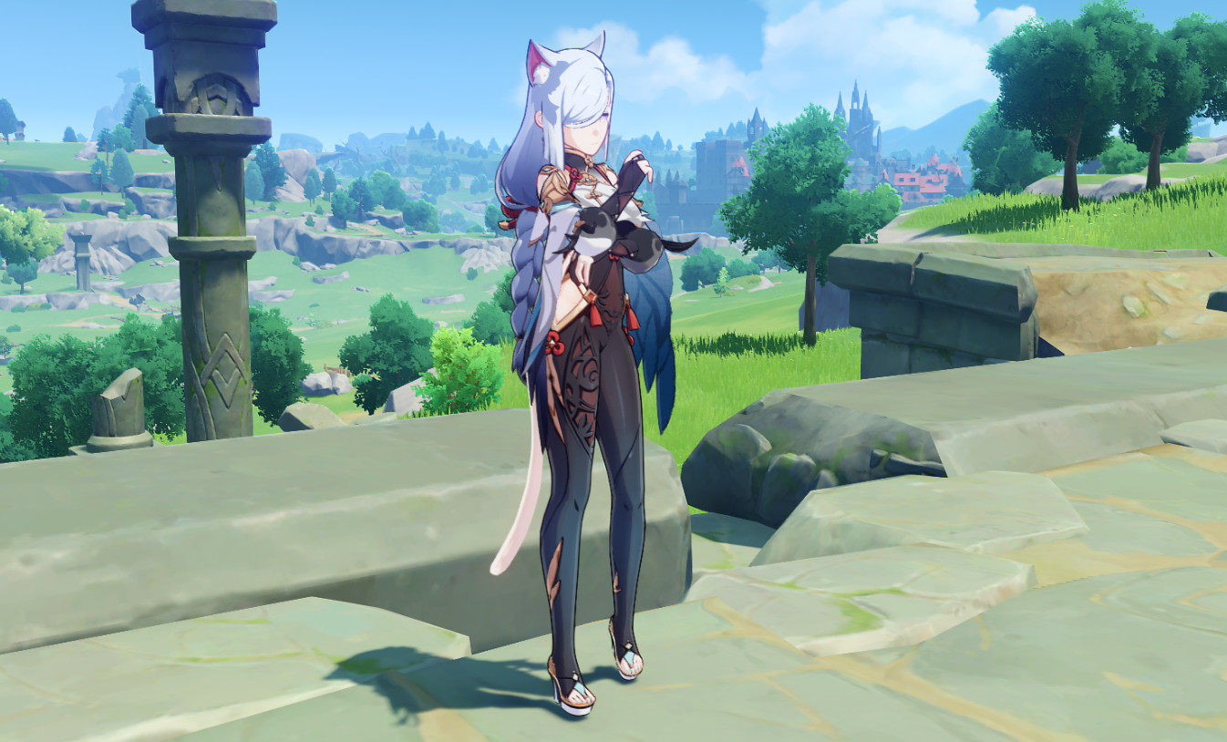 Neko Shenhe Mod for Genshin Impact | GI Mods
