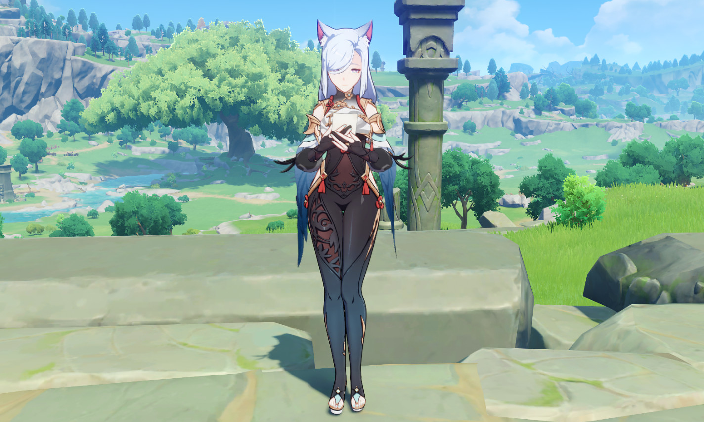 Neko Shenhe Mod for Genshin Impact | GI Mods