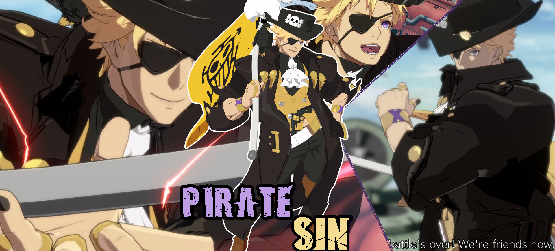 Pirate Sin Mod for GUILTY GEAR -STRIVE- | GGST Mods