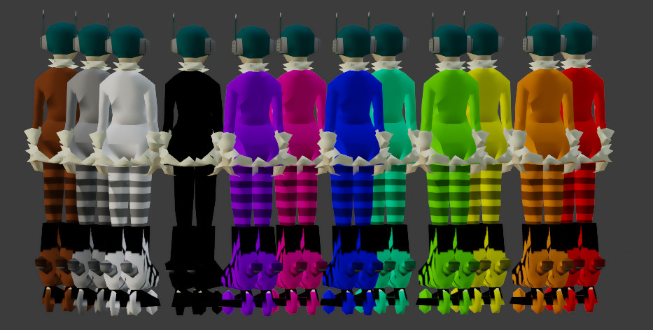 12-Color Pack Mod for Jet Set Radio | JSR Mods