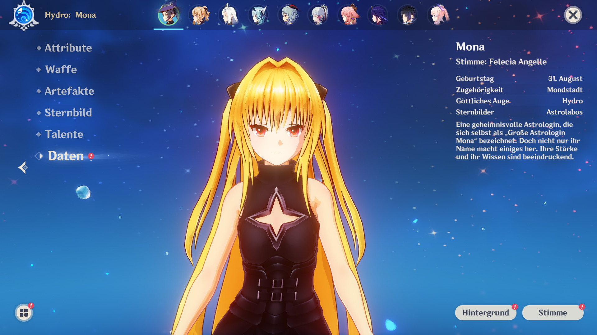 Yami over Mona Mod for Genshin Impact | GI Mods