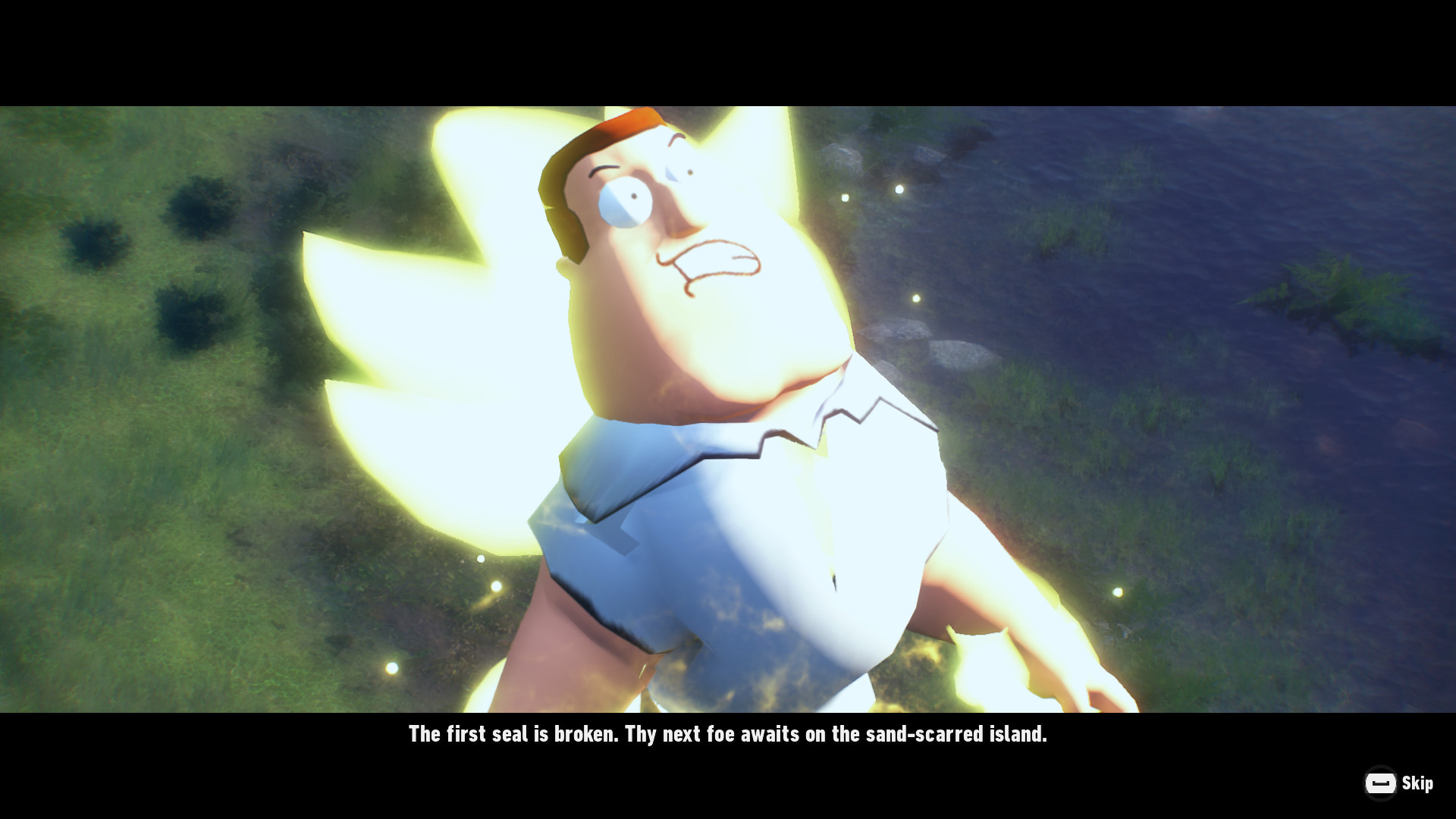 Joe Swanson over Sonic [Sonic Frontiers] [Mods]