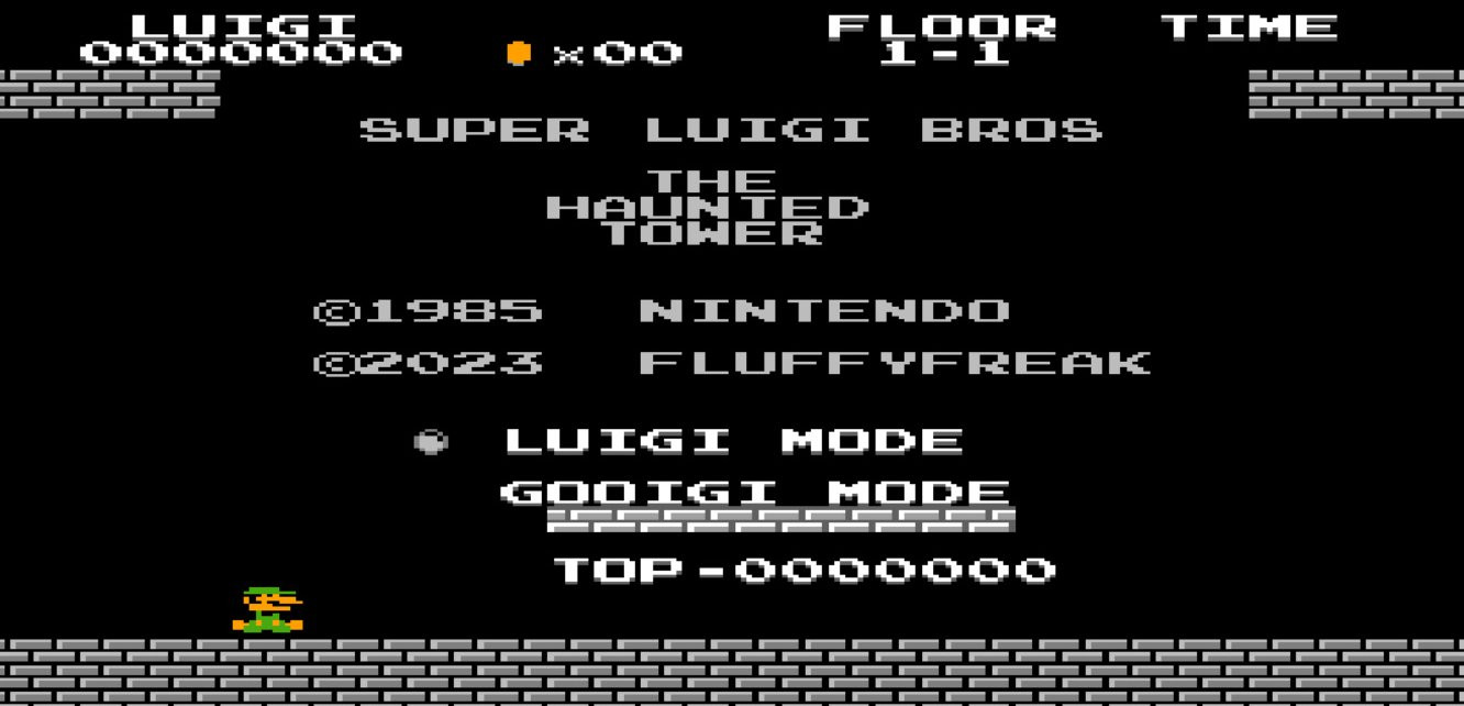 Super Luigi Bros. The Haunted Tower (V1) Mod for Super Mario Bros ...