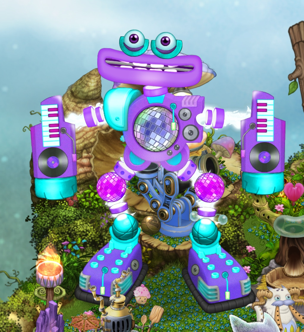 Disco Rare Wubbox Mod for My Singing Monsters | MSM Mods