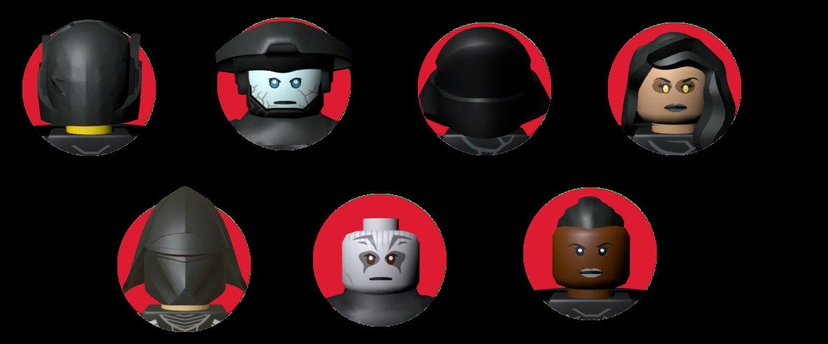 Inquisitor Character Pack [LEGO Star Wars: The Complete Saga] [Mods]