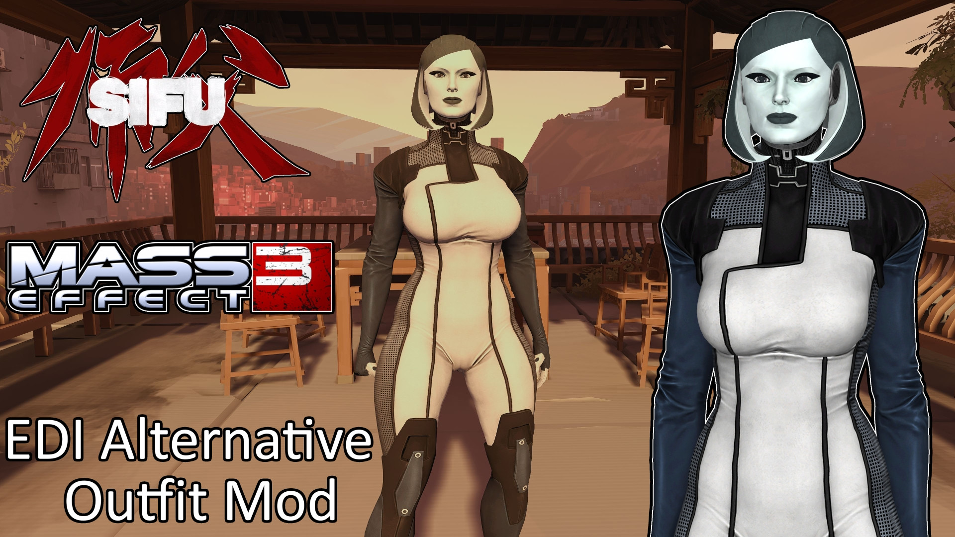 Sifu Mass Effect 3 EDI Alternative Outfit Mod Mod for Sifu | Sifu Mods