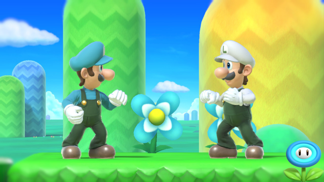 Ice Flower Luigi