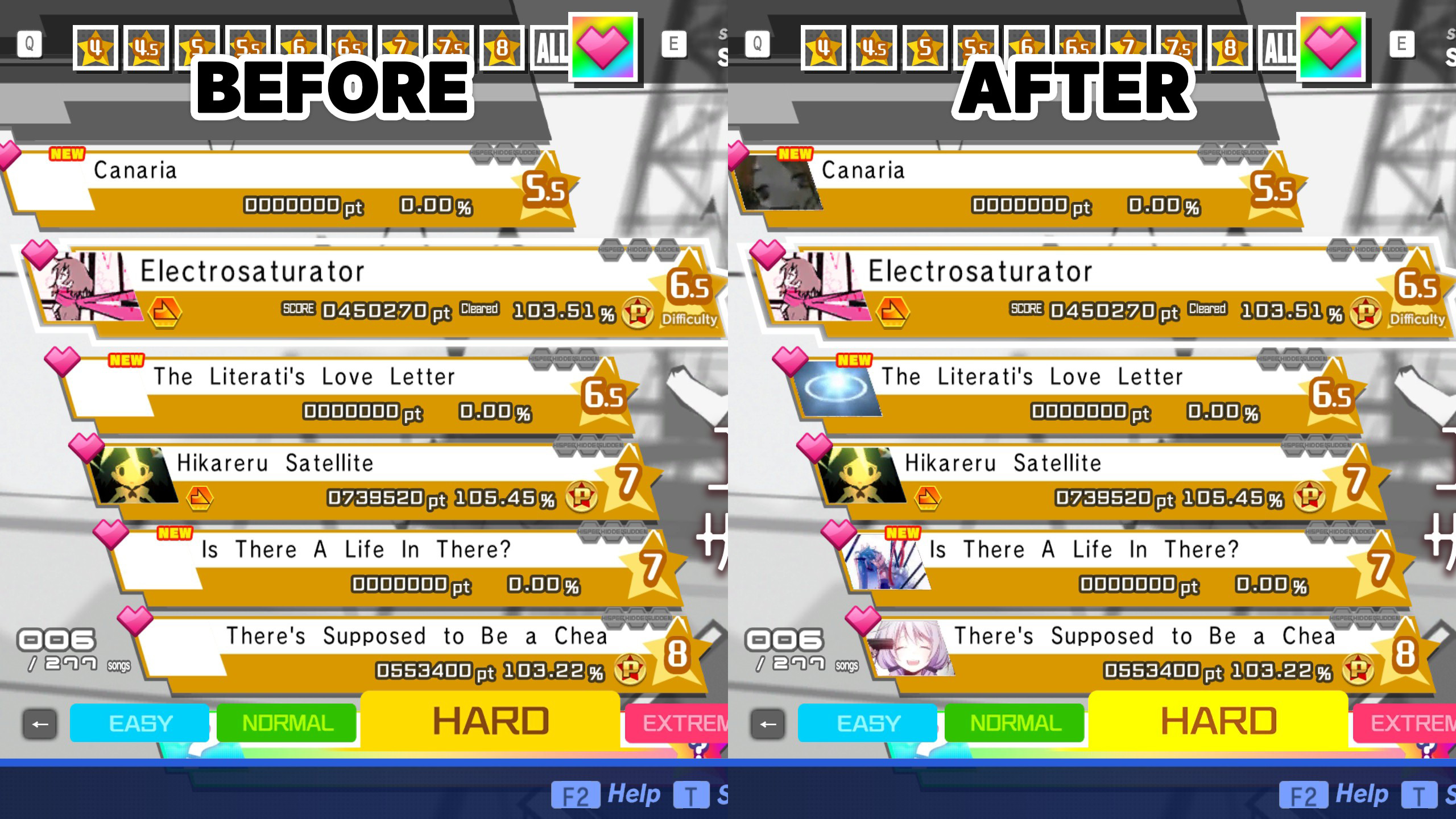 Mega Mix Thumbnail Manager Mod for Hatsune Miku: Project DIVA Mega Mix+ ...