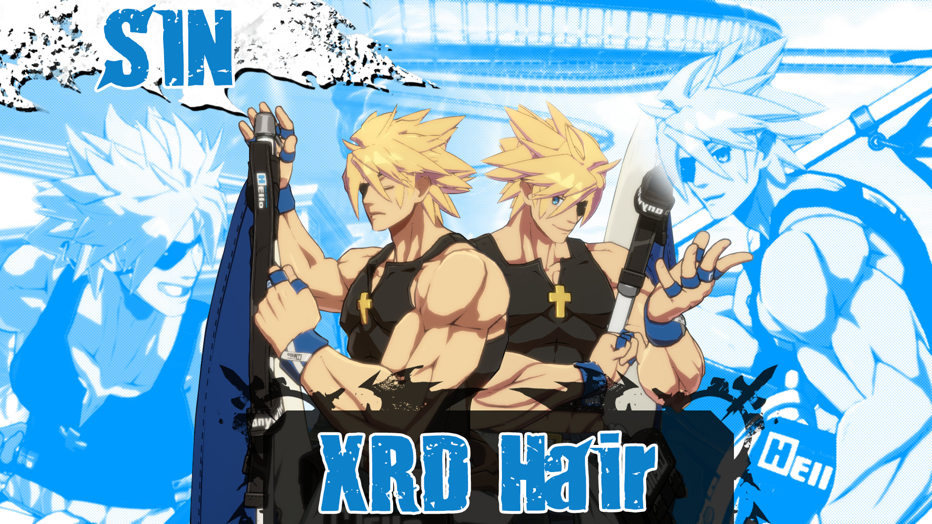 XRD Style Hair Sin Mod for GUILTY GEAR -STRIVE- | GGST Mods