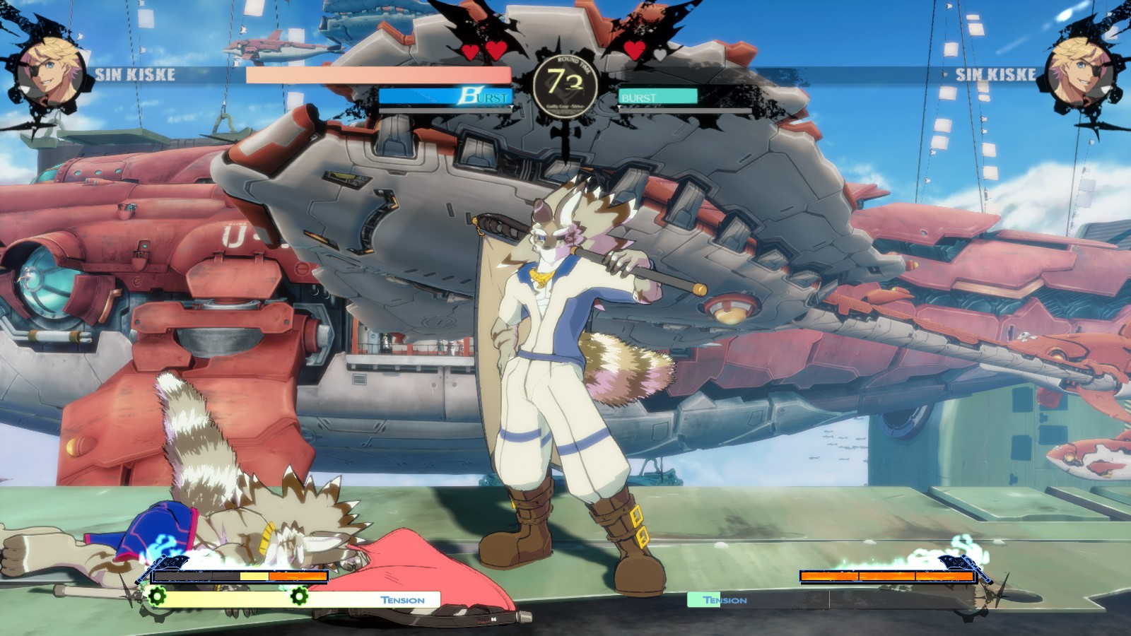 Seth (TAS/Housamo) over Sin Mod for GUILTY GEAR -STRIVE- | GGST Mods