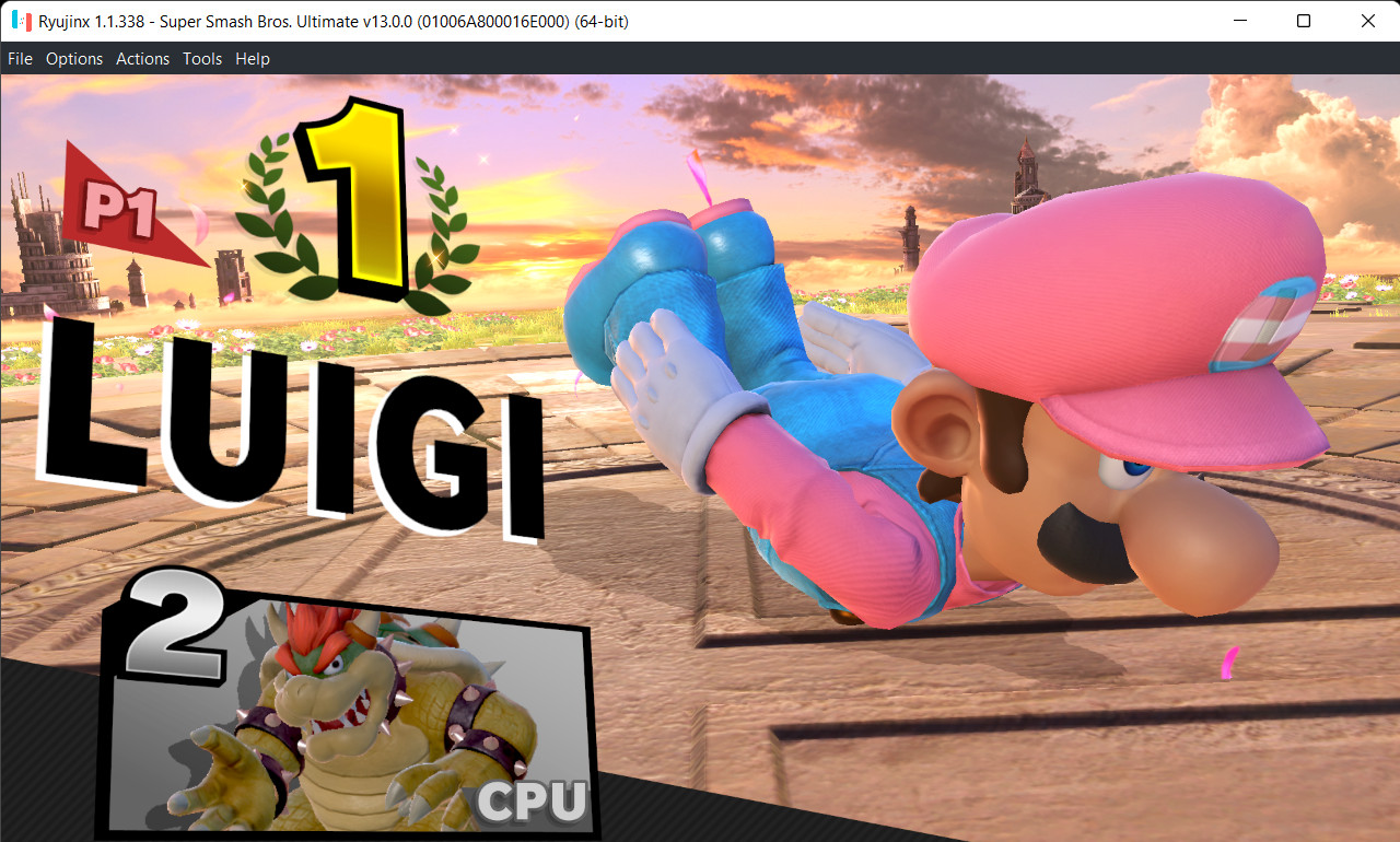 Trans Luigi Mod for Super Smash Bros. Ultimate | SSBU Mods