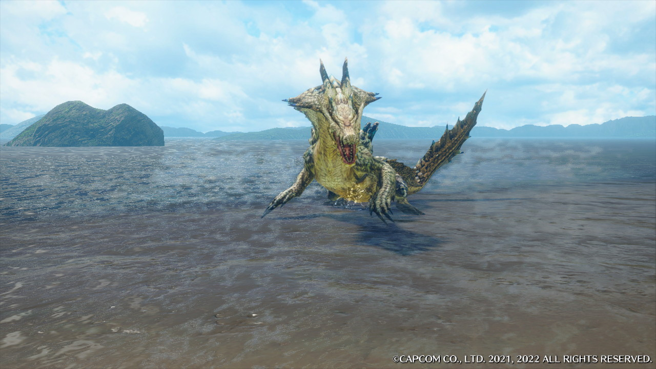 Lagiacrus model swap Mod for Monster Hunter Rise | MHR Mods