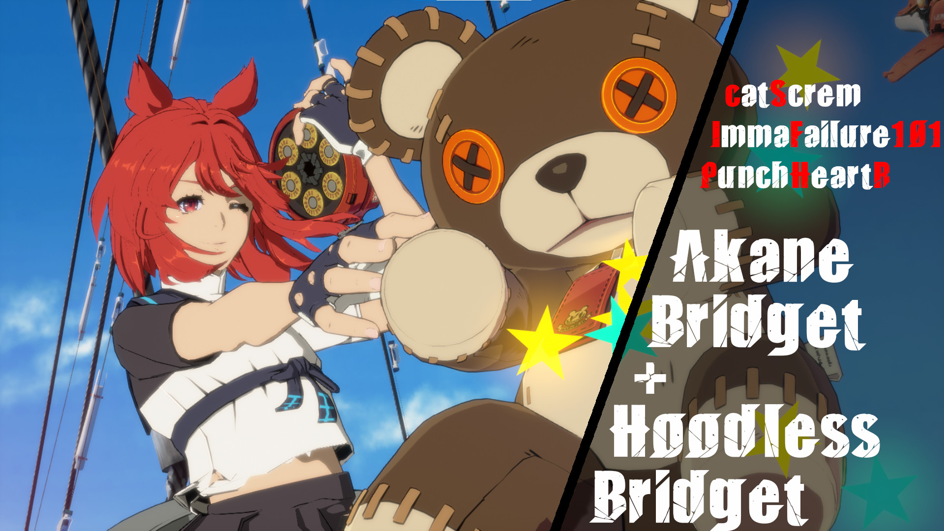 Akane Bridget w/ Hoodless Bridget Mod Mod for GUILTY GEAR -STRIVE ...