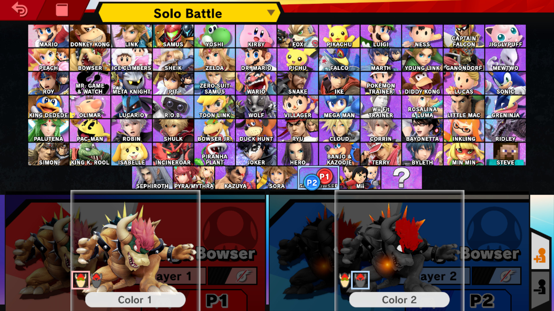 Giga Bowser UI Mod for Super Smash Bros. Ultimate | SSBU Mods