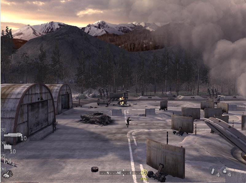 Universal addition - "Artillery support" Mod for Call of Duty 4: Modern ...