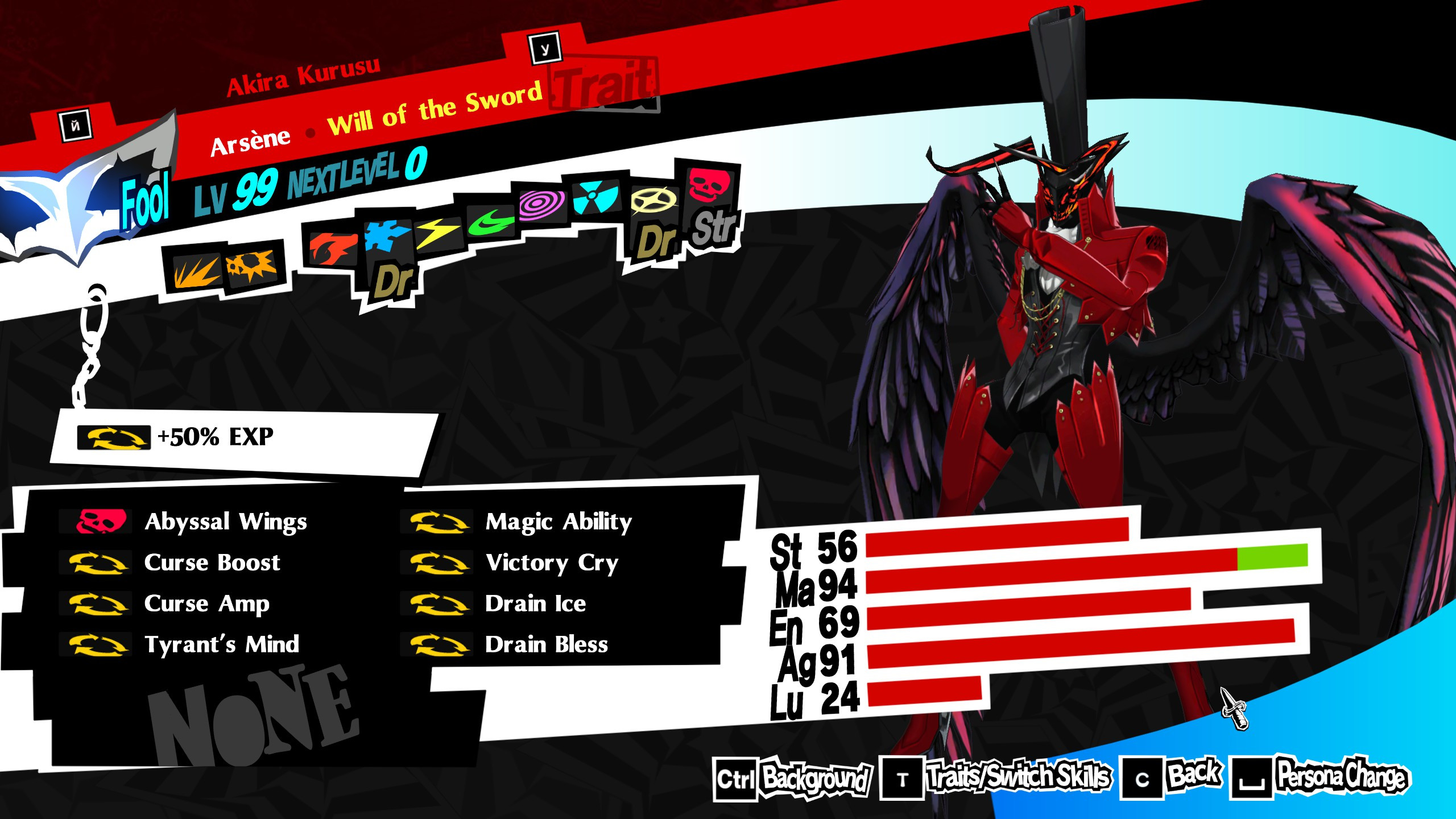 Buff Joker Save Files (NG++ and 100% completion) Mod for Persona 5 ...