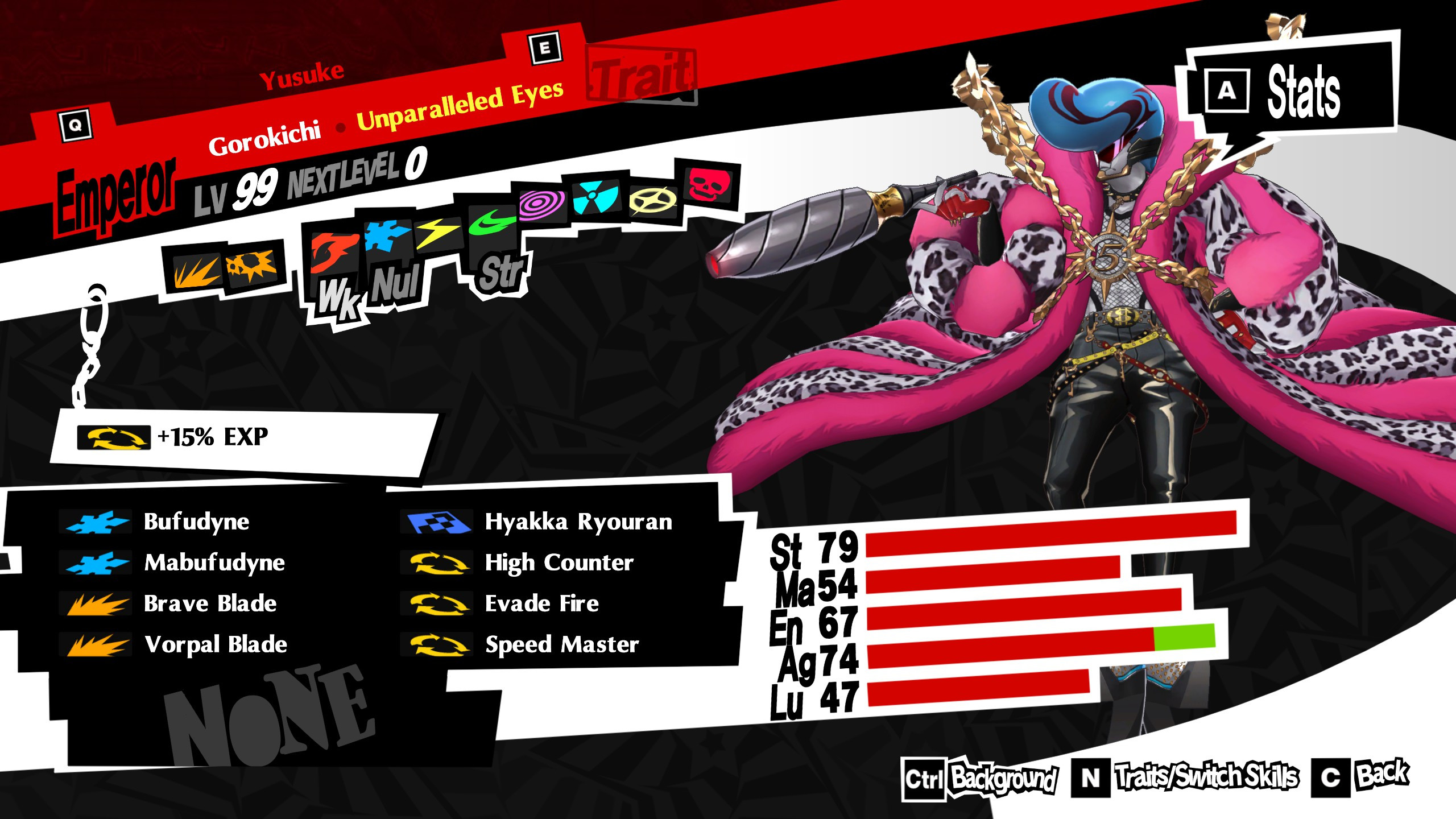 Buff Joker Save Files (NG++ and 100% completion) Mod for Persona 5 ...