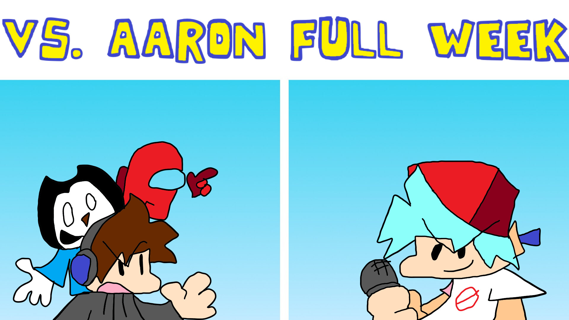 Friday Night Funkin' Vs. Aaron Remastered [DEMO] [Friday Night Funkin'] [Mods]