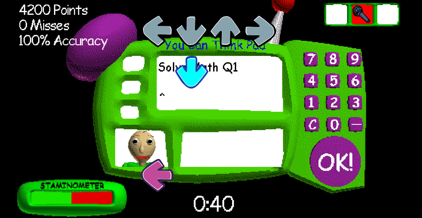 Baldi's Basics HUD (BaldHUD) Mod for Friday Night Funkin' | FNF Mods