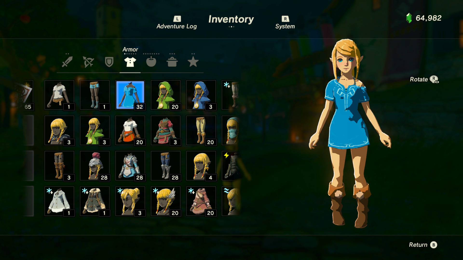 (LINKLE 3.0 REFIT) Champion Tunic Cosplay [The Legend of Zelda: Breath ...