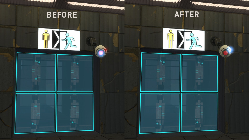 Restored Camera Lens Mod for Portal 2 | P2 Mods