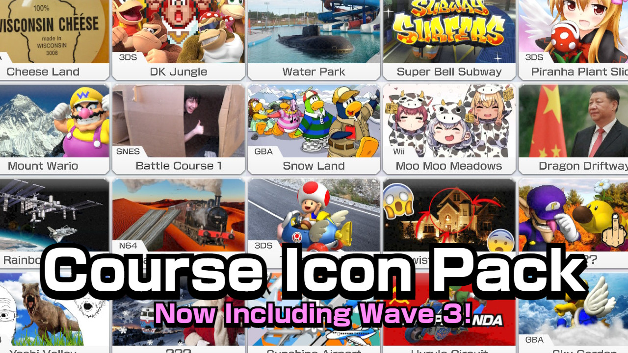 Course Icon Pack [Mario Kart 8 Deluxe] [Mods]