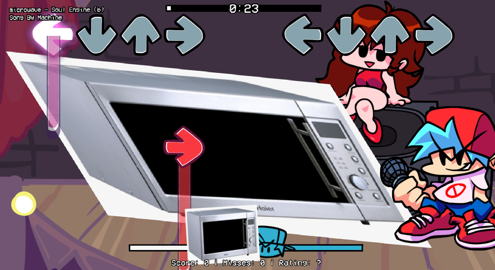 Machine Suffer Mod Mod for Friday Night Funkin' | FNF Mods